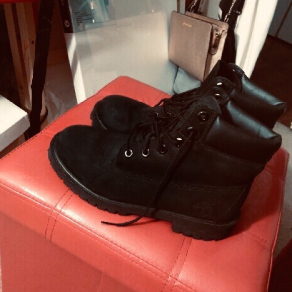Shoes | Lightly Worn Timbs Limited Edition Black | Poshmark